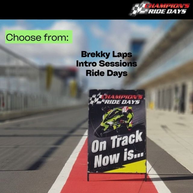 Morgan Park Raceway – Champions Ride Days