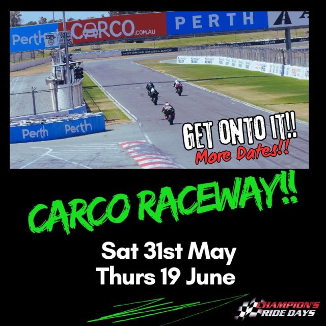 Broadford Raceway + Race Practice – Champions Ride Days