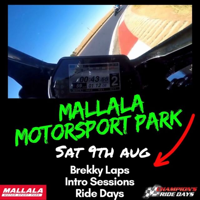 Broadford Raceway (Race Practice)*NEW* – Champions Ride Days