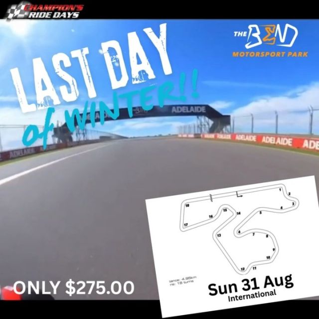 Morgan Park Raceway – Champions Ride Days